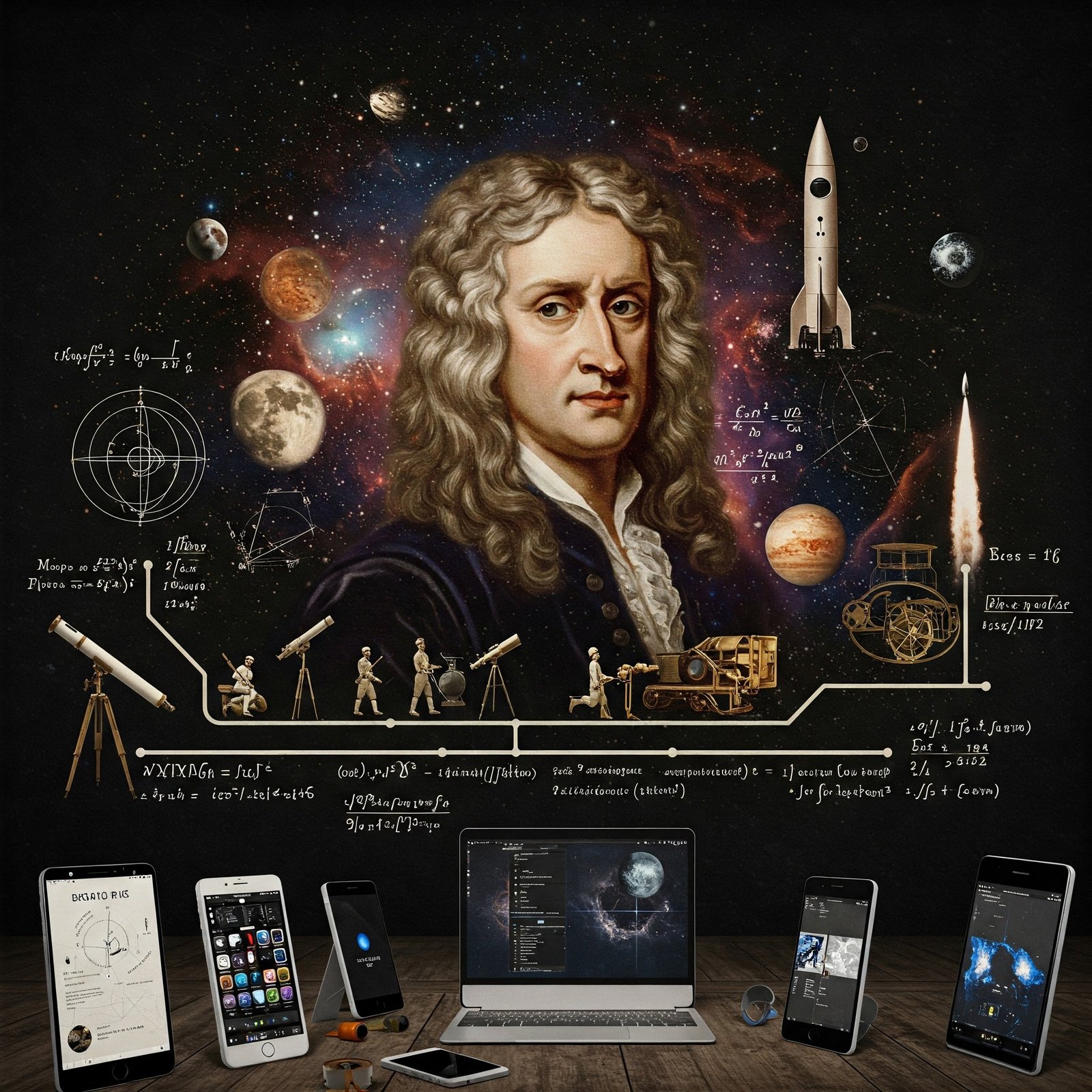 Isaac Newton: Um gênio multifacetado - Minhas Dicas